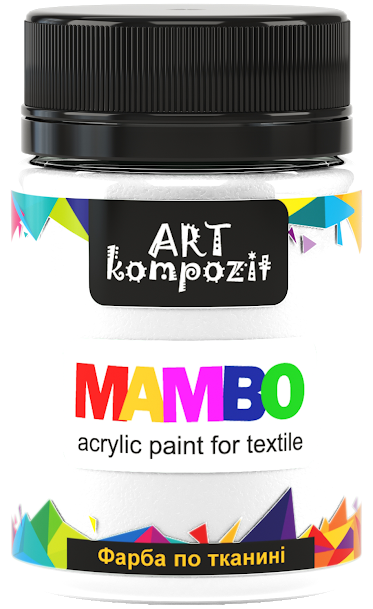 Mambo Acrylic Paint for Textiles, Metallic and Fluorescent Colours ...